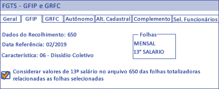 Geração do arquivo SEFIP 650 – Suíte Gen.te nuvem